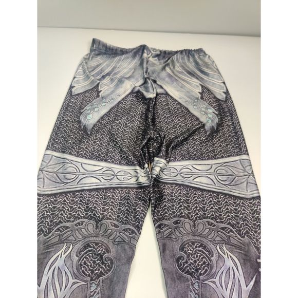 TAFI | Pants & Jumpsuits | Nwot Tafi Steel Armor Leggings Plate Chain ...